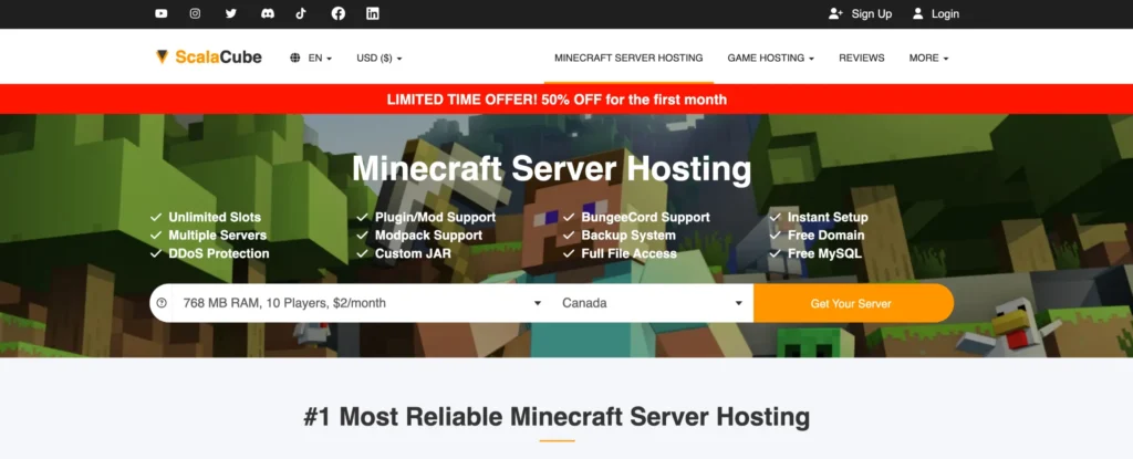 10 Best Free Minecraft Server Hosting 2025: Craft Your World