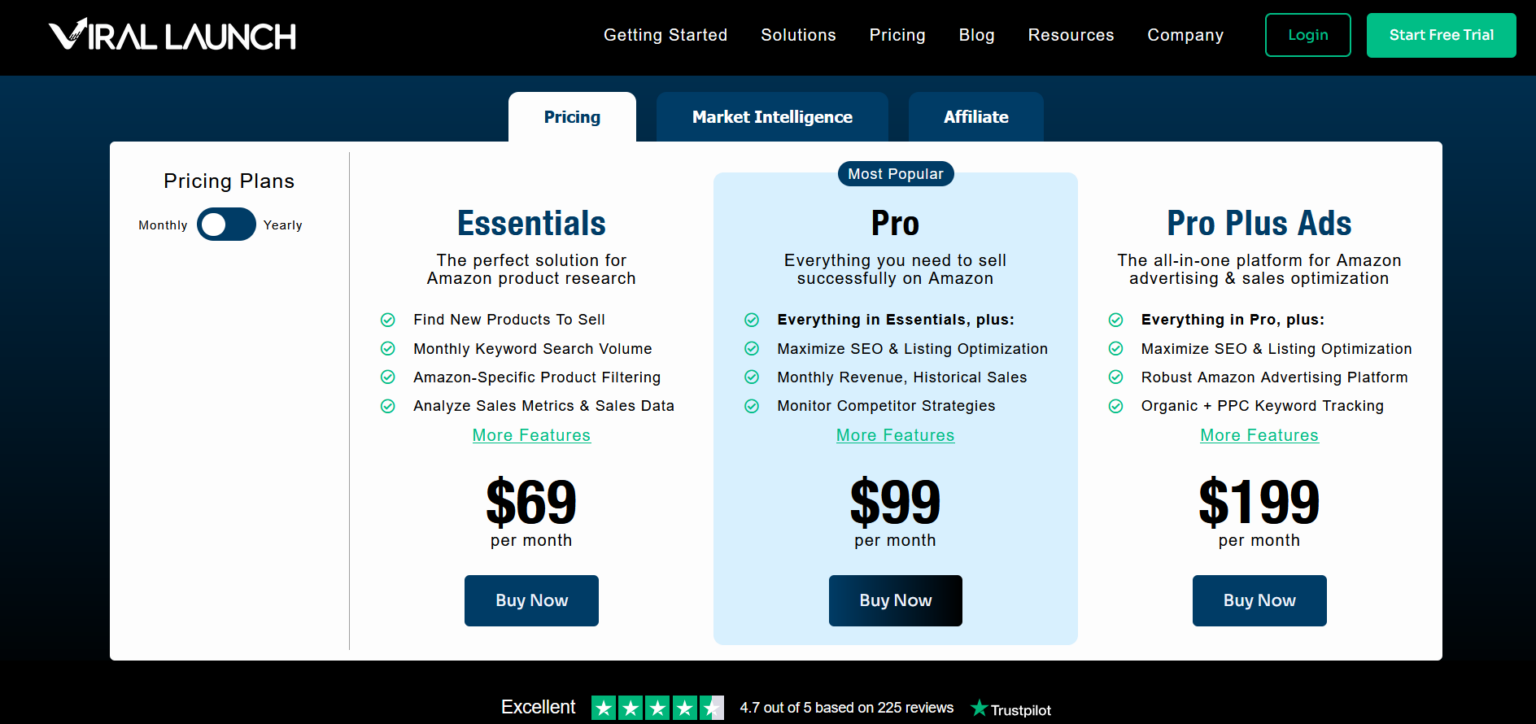 Helium 10 vs Viral Launch：2025年の完全比較