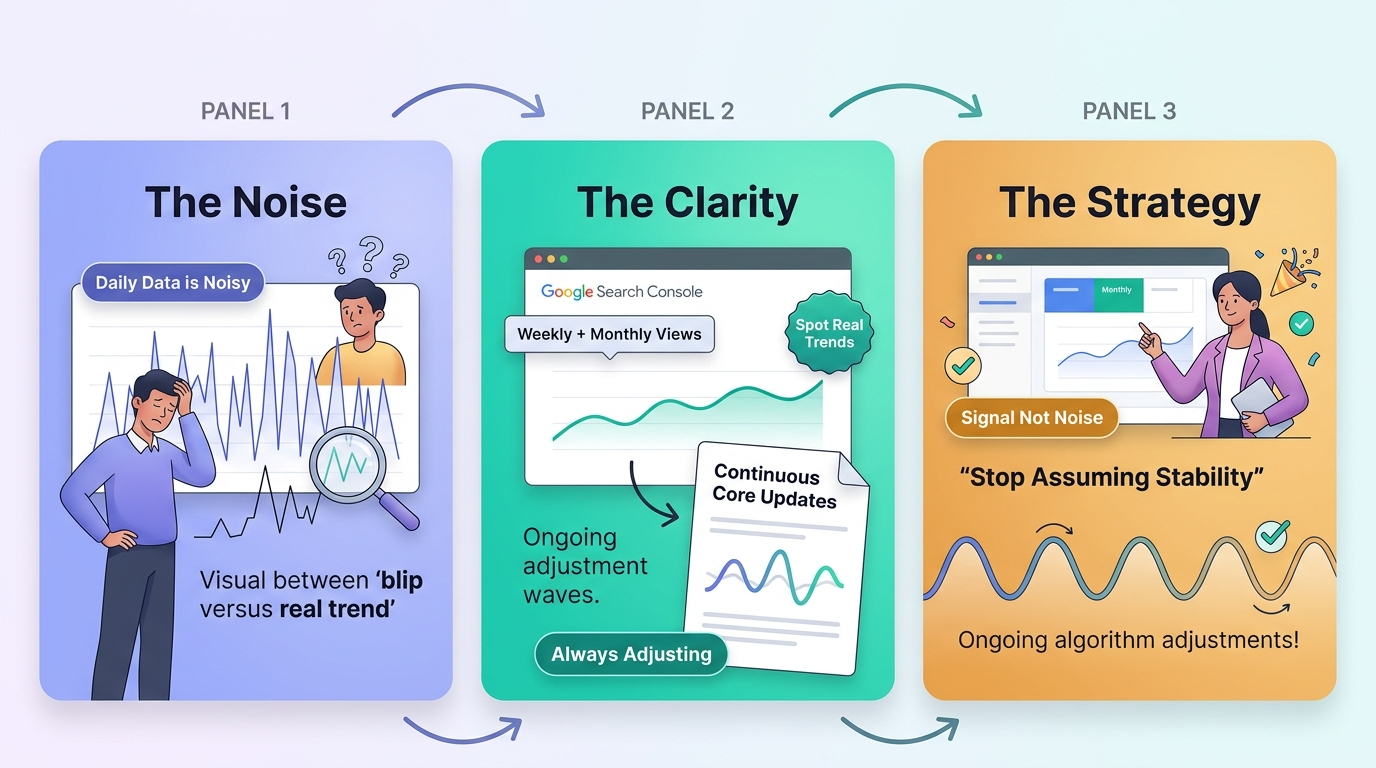 Search Console Adds Weekly and Monthly Views, and Google Confirms Core ...